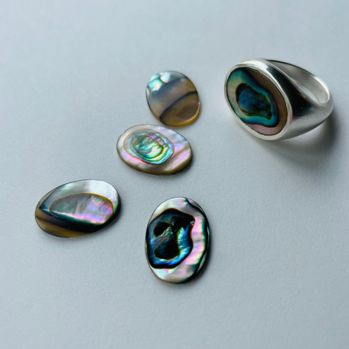 Abalone Signet – Annabelle Stevens Jewellery
